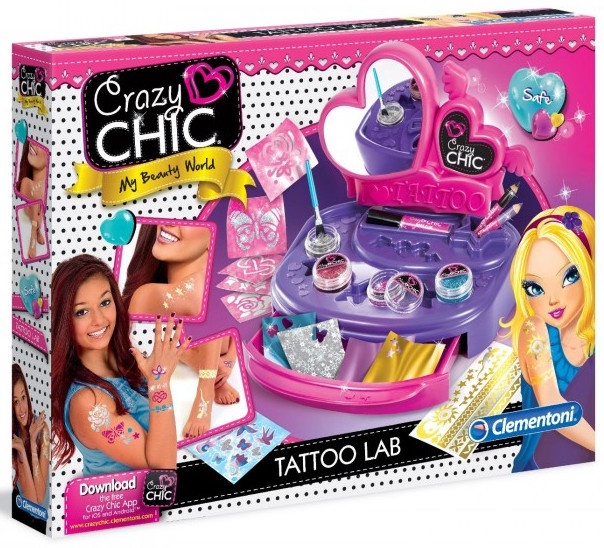 Popmart - Clementoni Crazy Chic - ტატუს სტიკერები